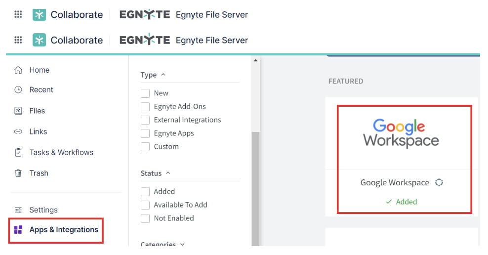 Real-time Co-editing on Desktop Using Native Google Workspace Tools - Egnyte Blog